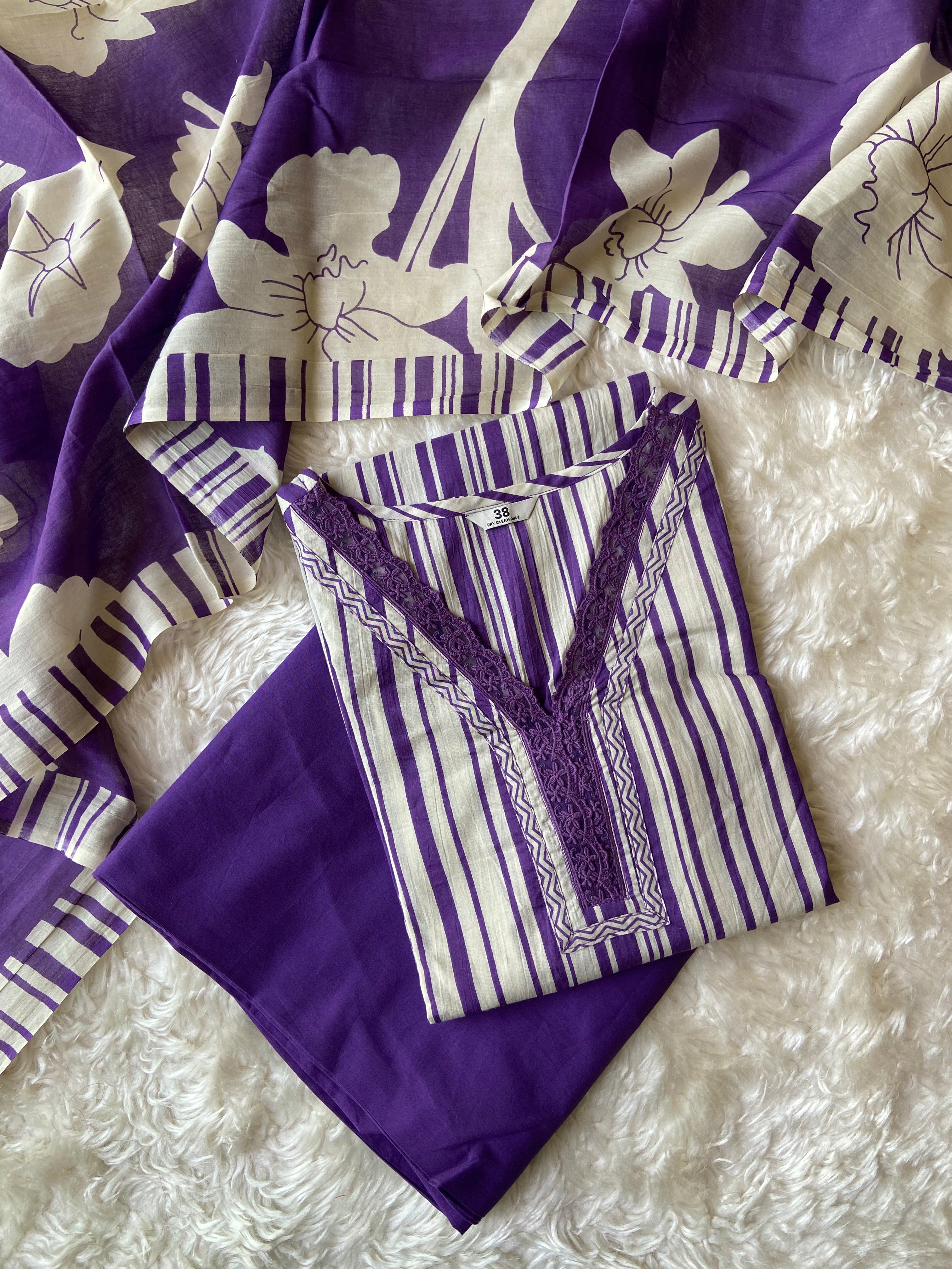 Premium Cotton Pakistani Pattern Set – Shipra Collection